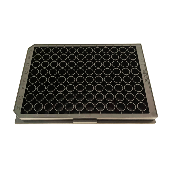 BLI 96-Flat Black Plate (10pk) | Gator Bio